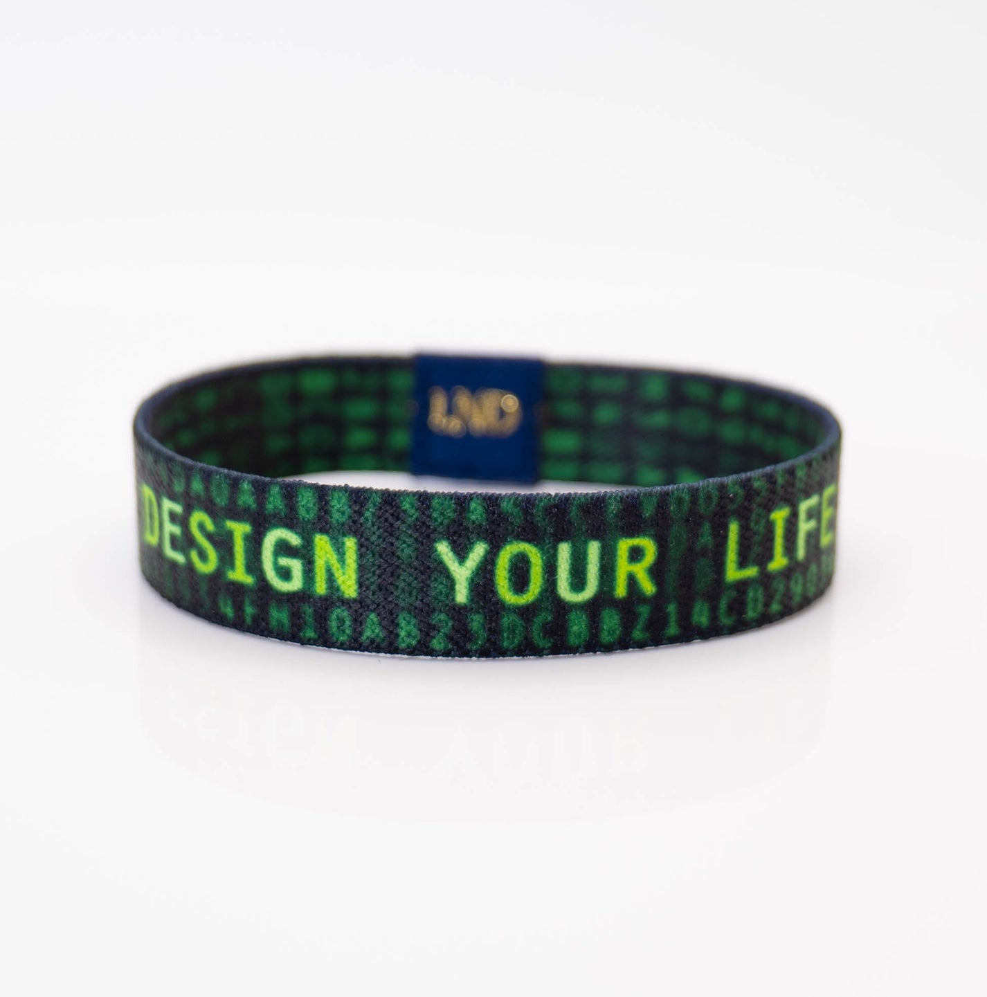 The Matrix Pattern Elastic Wristband - Motivational Jewelry – LND Bands